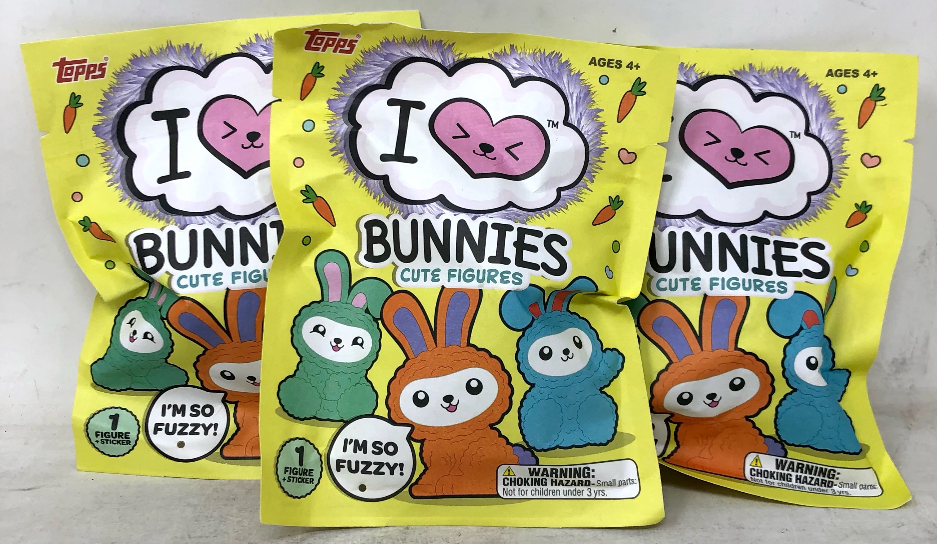2022 Topps I Love Bunnies Cute Figures Single pack - Walmart.com