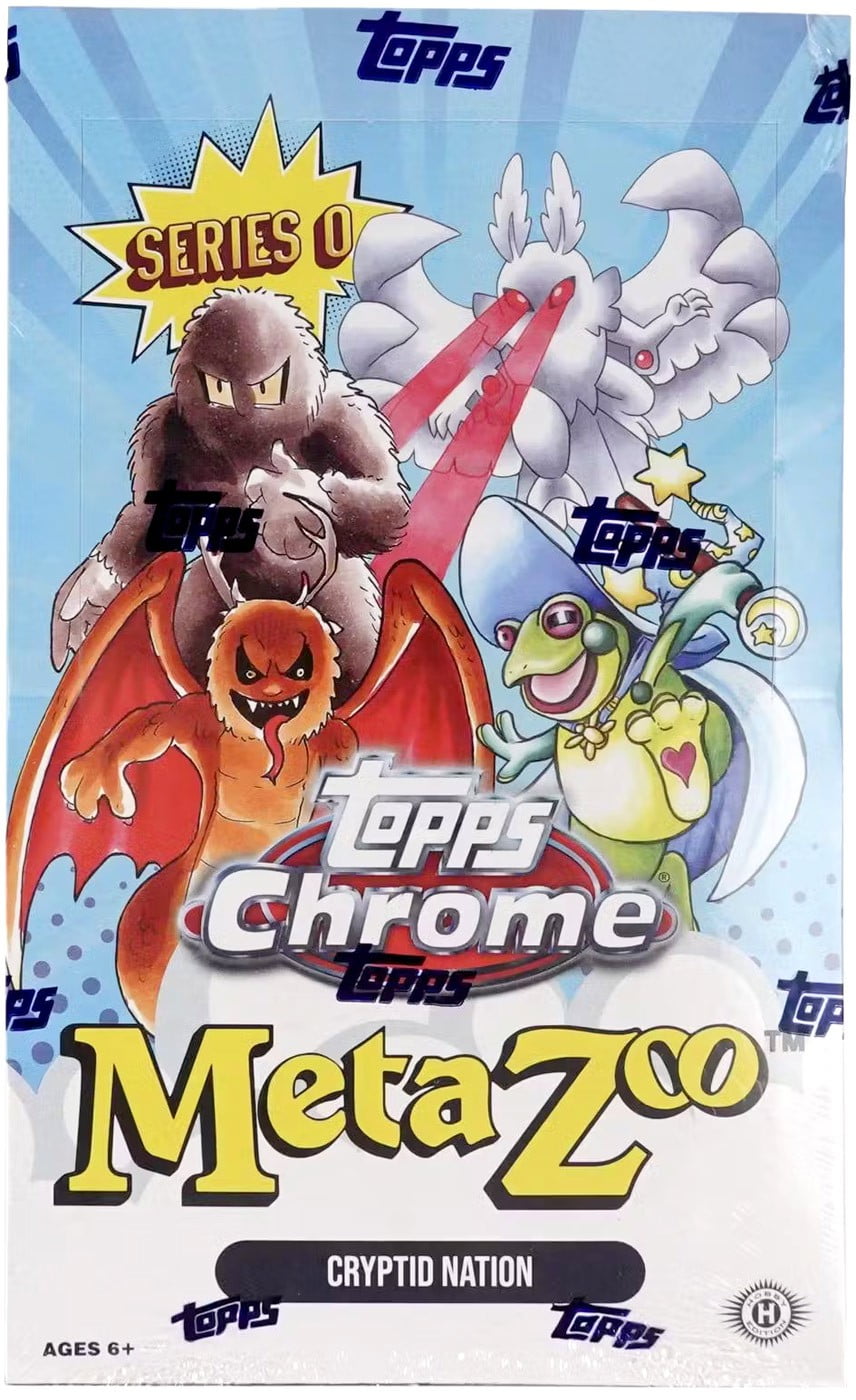 Topps 2022 Metazoo Cryptid Nation Chrome Box for Collectors - 20 Packs ...