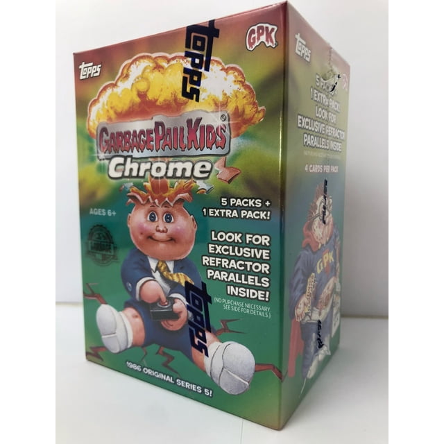 2022 Topps Garbage Pail Kids Chrome Trading Cards with Atomic Refractor ...