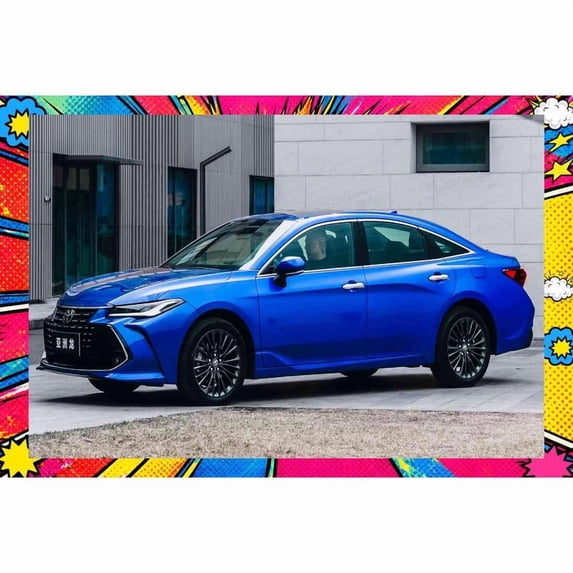 2022 Toyota Avalon CN - Pop Art Edition | 24x36 Inch Glossy Laminated ...