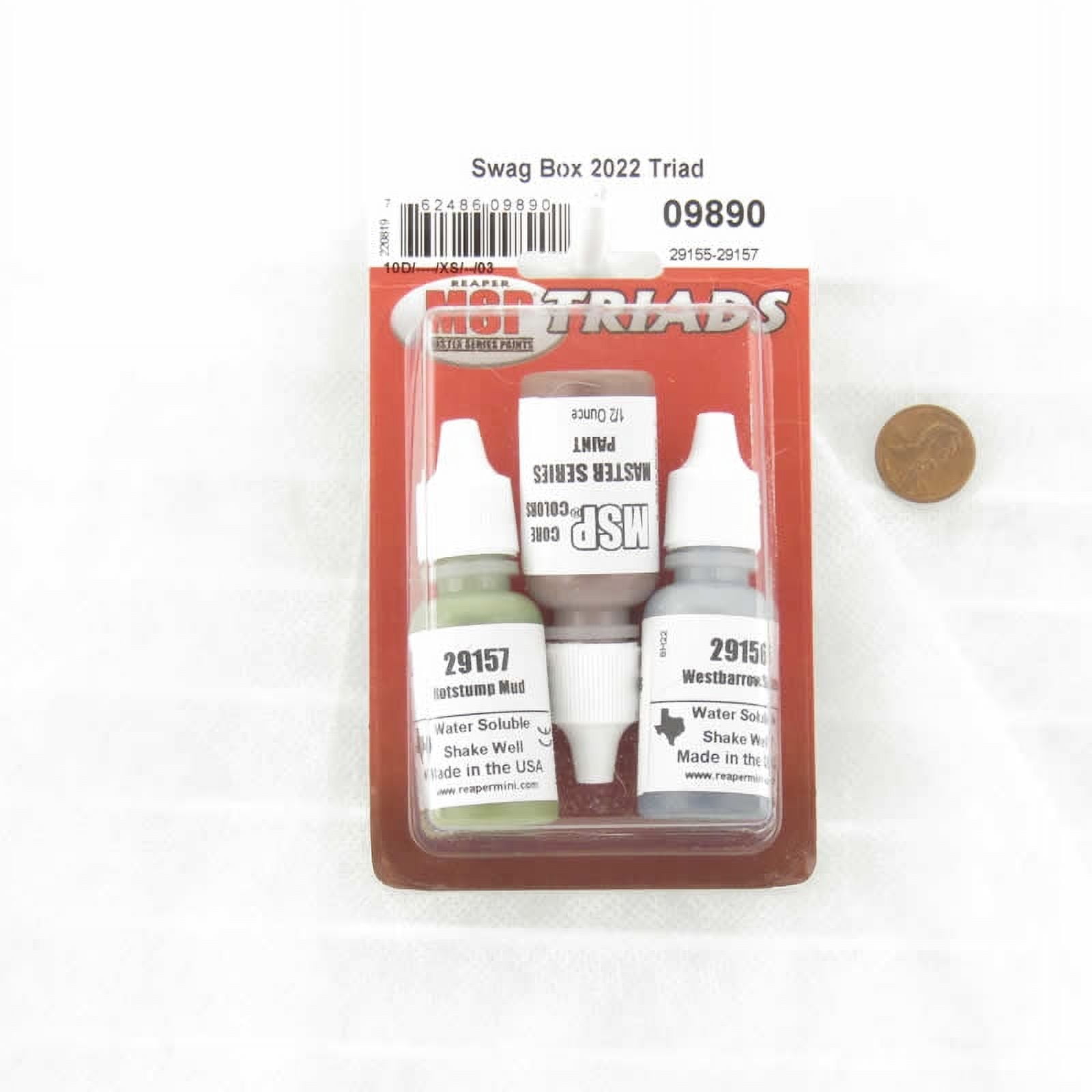 2022 Triad Acrylic Reaper Master Series Hobby Paint Dropper Bottles ...