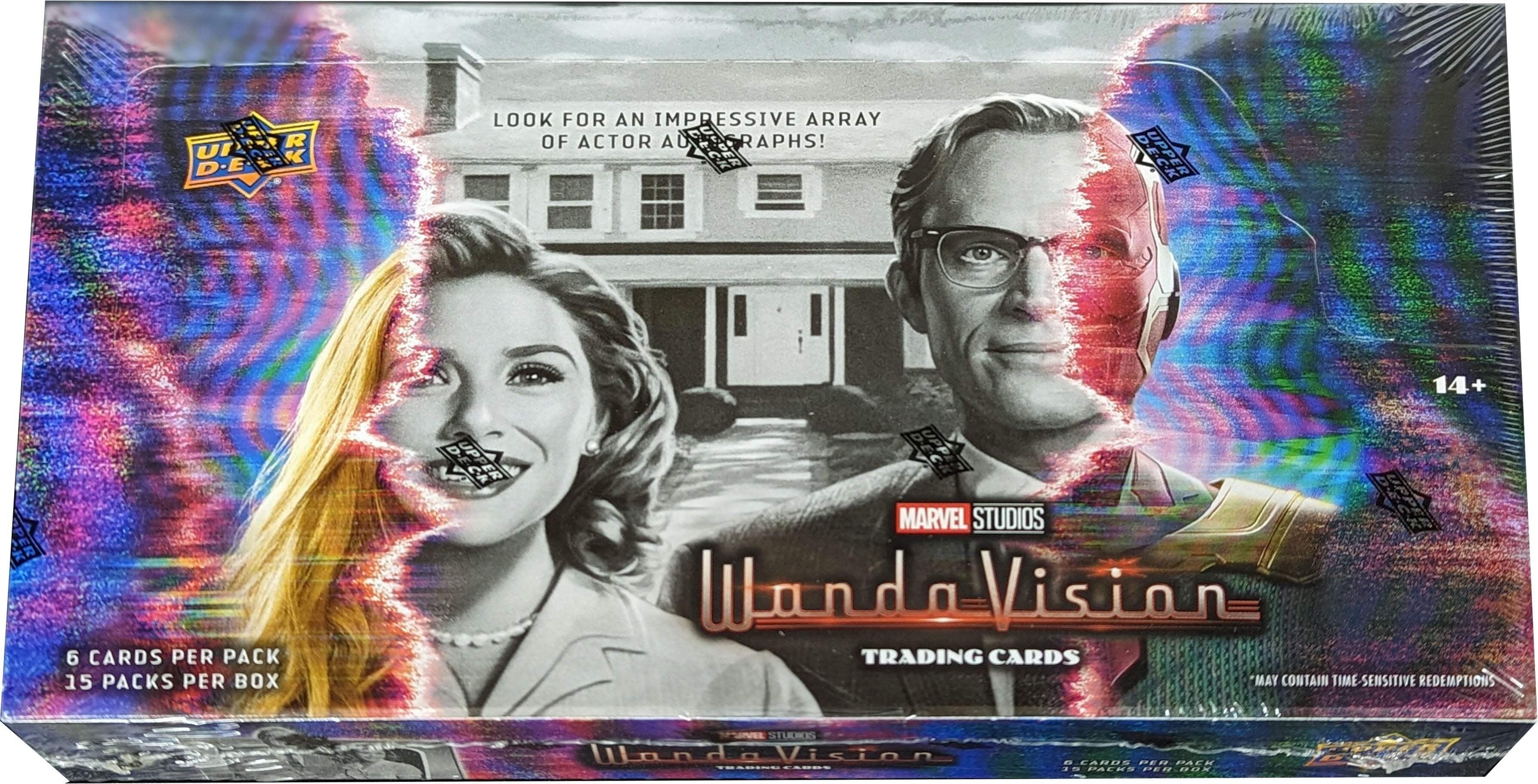 2022 Upper Deck Marvel Wandavision Hobby Box - Walmart.com