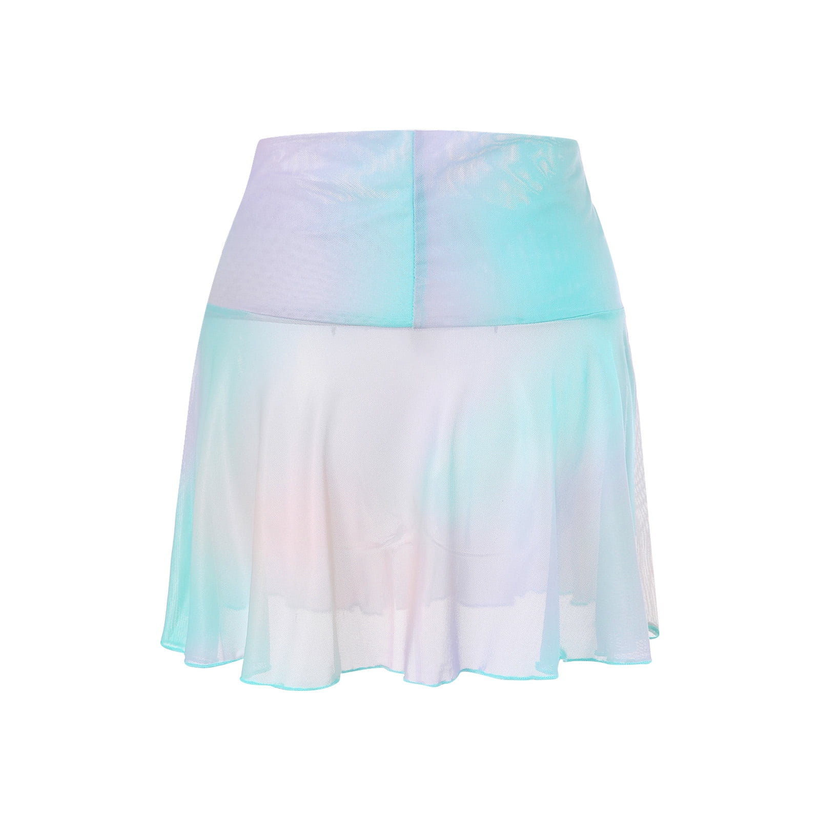 2022 Womenacute;s Mini Skirts Beach Cover-Ups High Waist Solid Color ...
