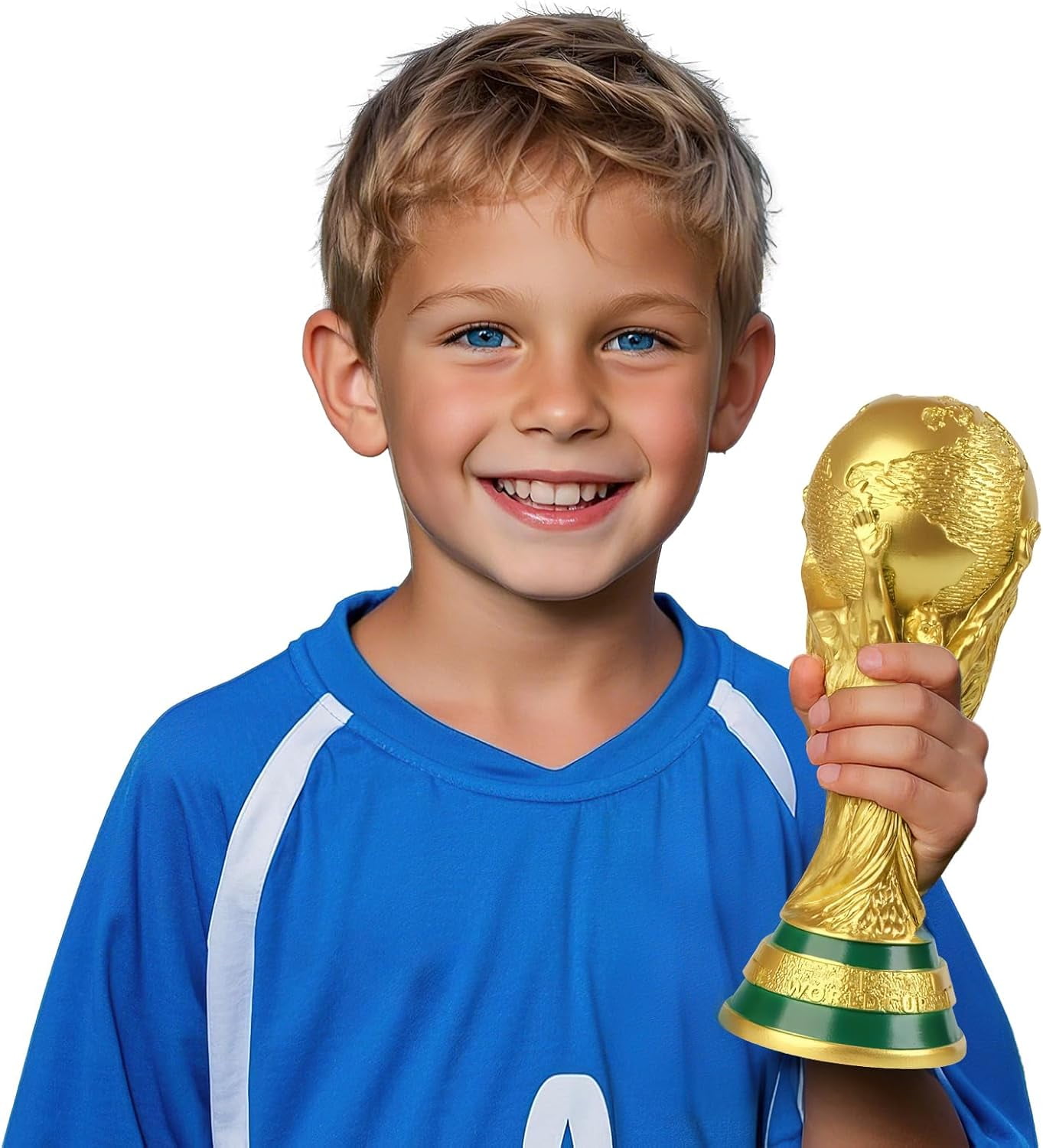 2022 World Cup Trophy Replica, Sports Fan Trophies Collection, Gold ...
