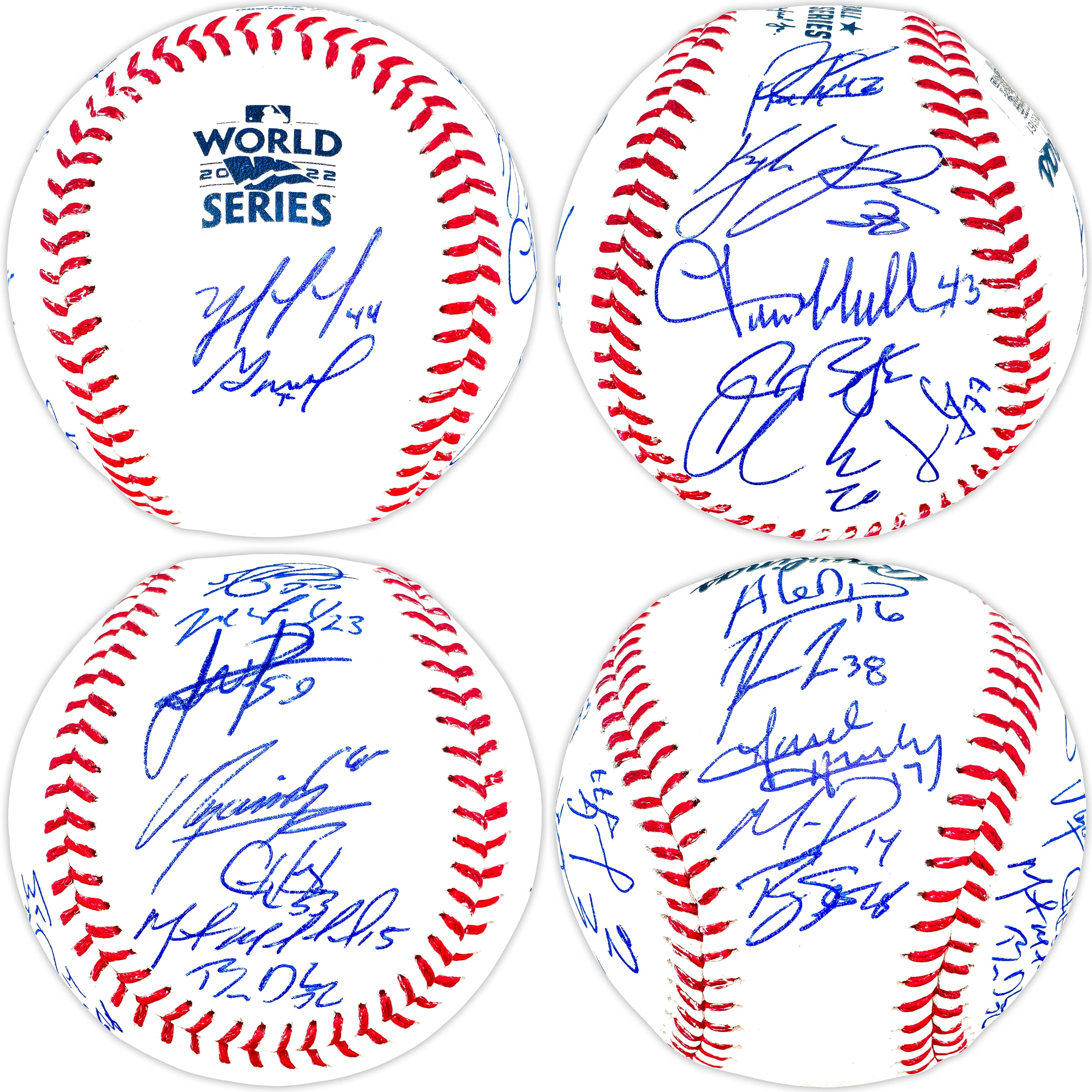 2022 World Series Champion Houston Astros Team Signed Autographed 2022 ...