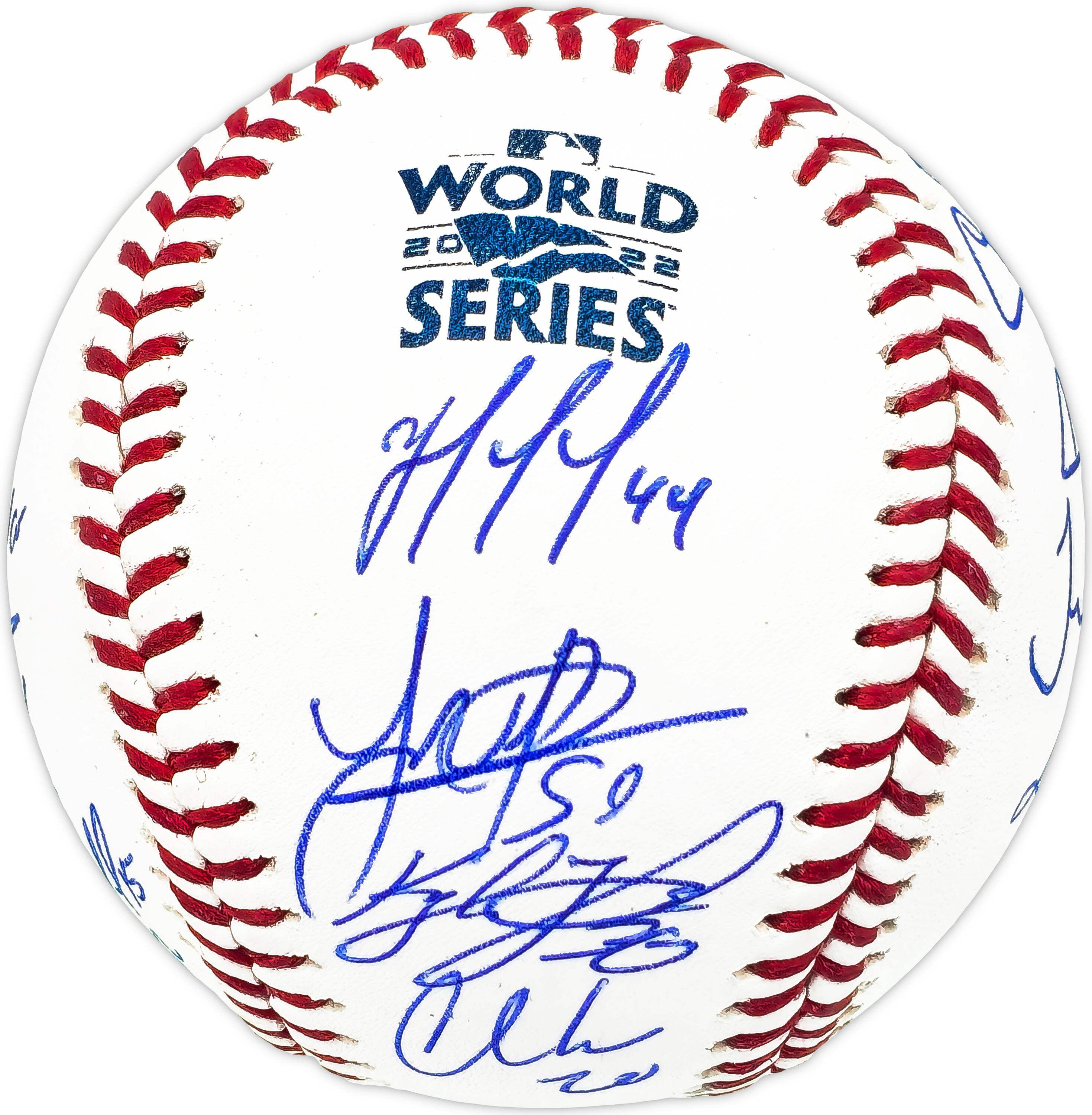 2022 World Series Champion Houston Astros Team Signed Autographed ...