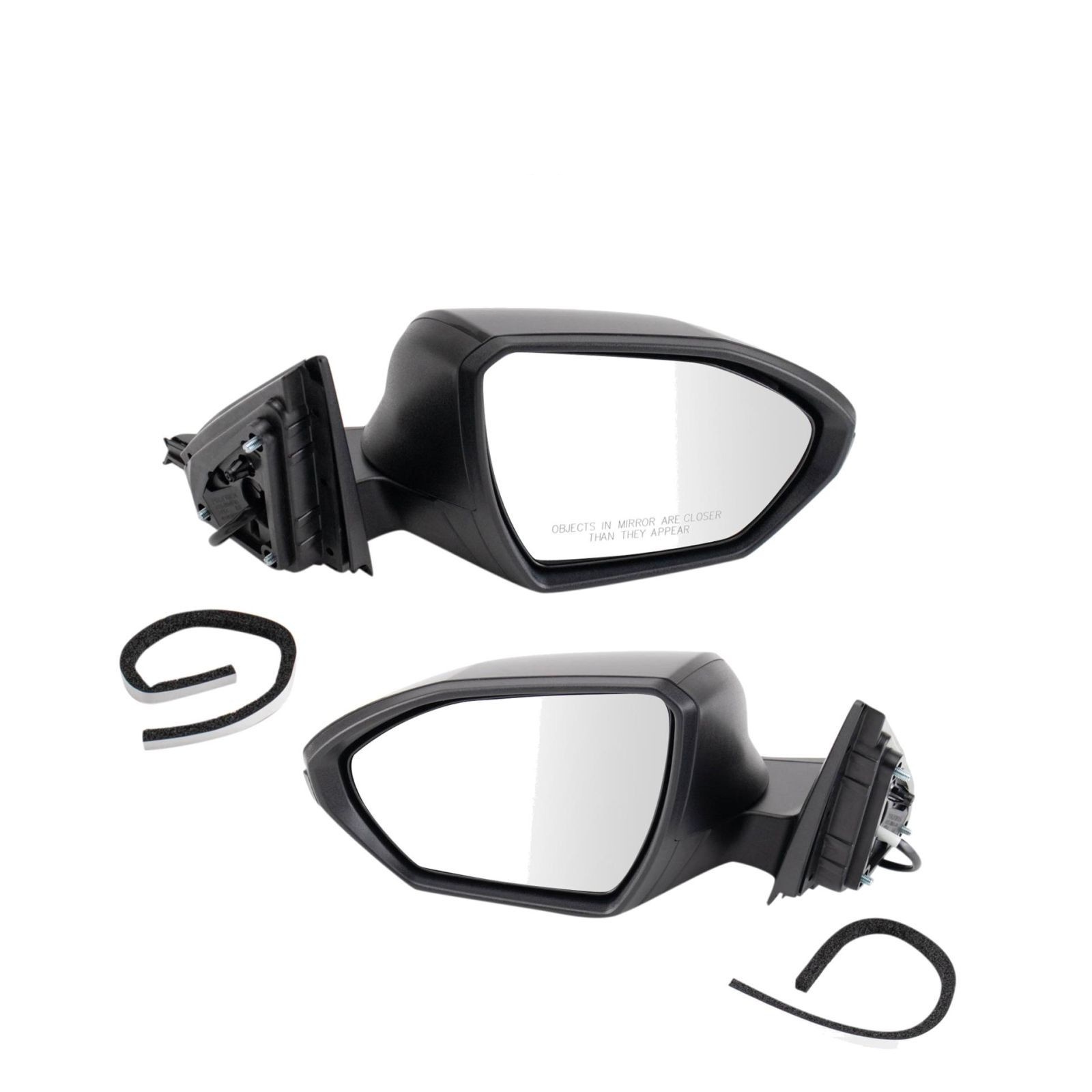 2022 for Hyundai for Tucson Black Power Adjustable Mirror Set - 2x ...