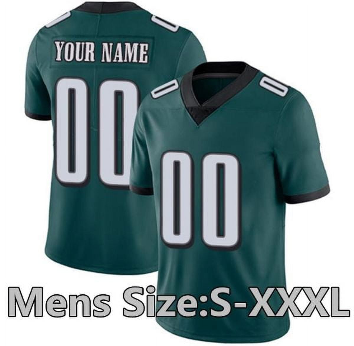 2023 1 Jalen Hurts 11 AJ Brown Football Jersey 62 Jason Kelce 0 DAndre ...