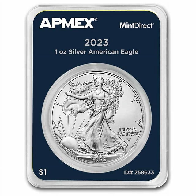 2023 1 oz American Silver Eagle (MintDirect® Single) - Walmart.com