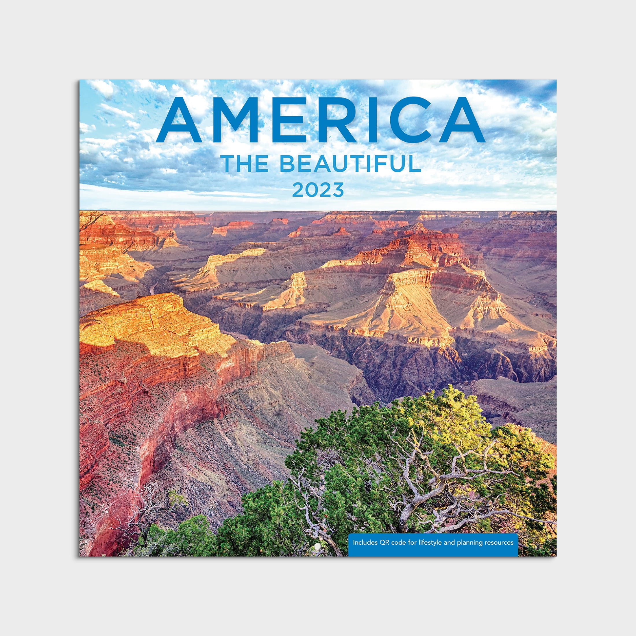 2023-12 Month Calendar-America the Beautiful 12x12 Hanging Wall ...