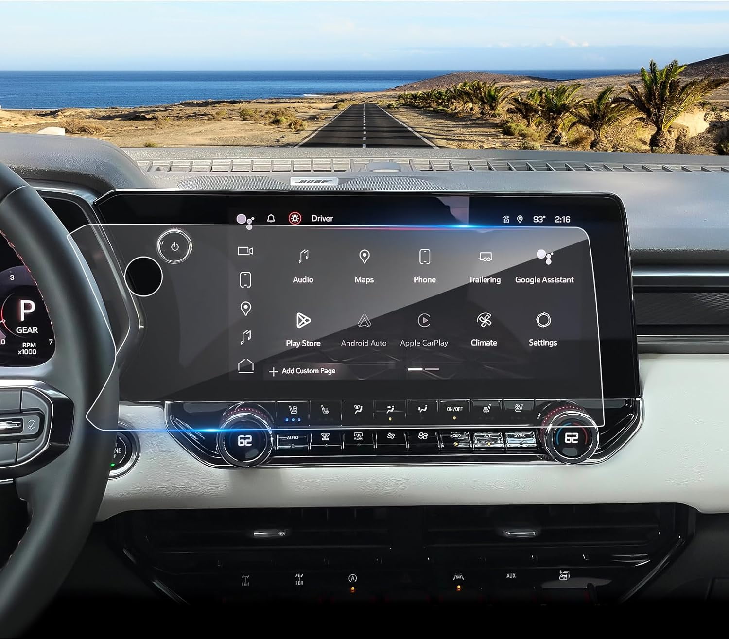 2023 2024 Canyon Screen Protector for GMC Canyon Elevation/AT4/Denali ...