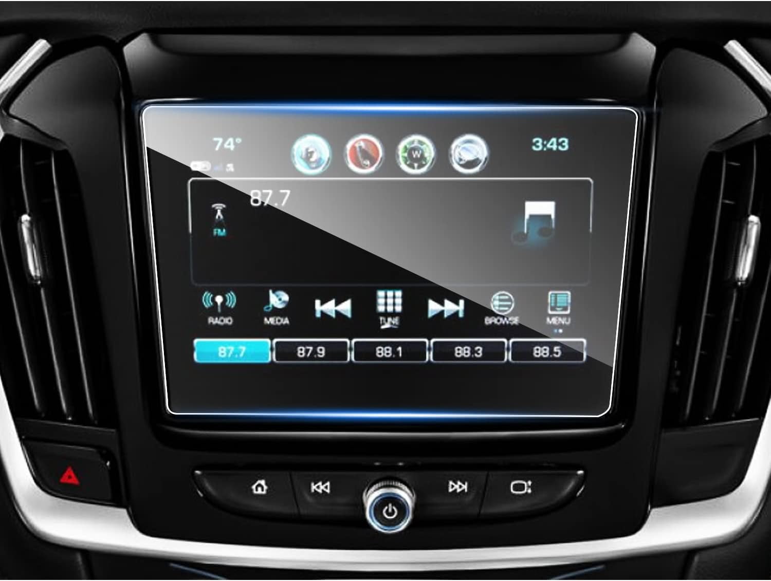 2023 2024 Chevy Traverse Screen Protector 2018-2022 2023 2024 Chevy ...