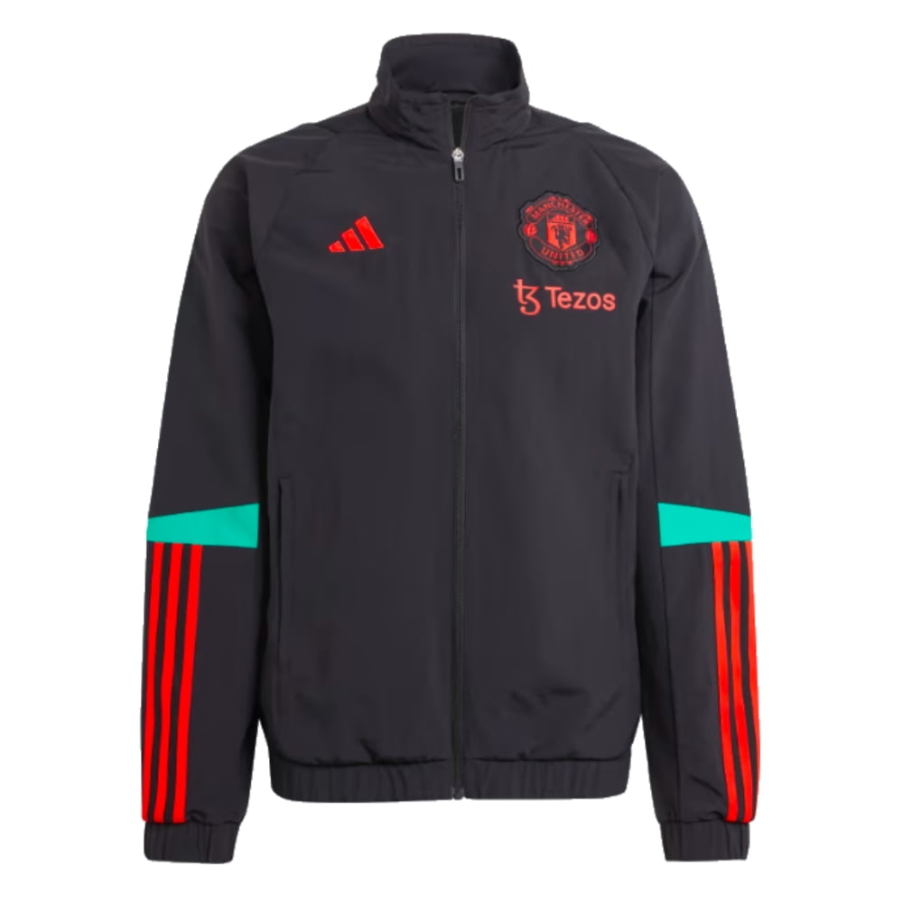 2023-2024 Man Utd Presentation Jacket (Black) - Walmart.com