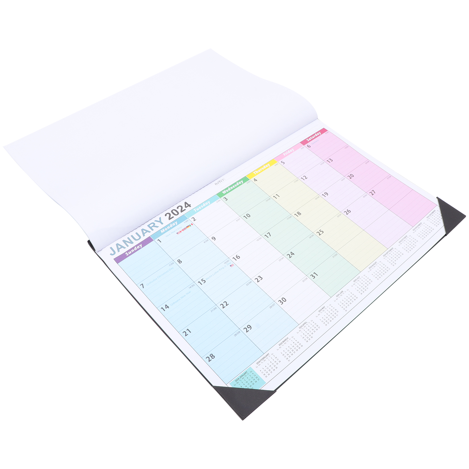 2023-2024 Monthly Calendar Memo Book Countdown Wall Large Hanging Paper ...