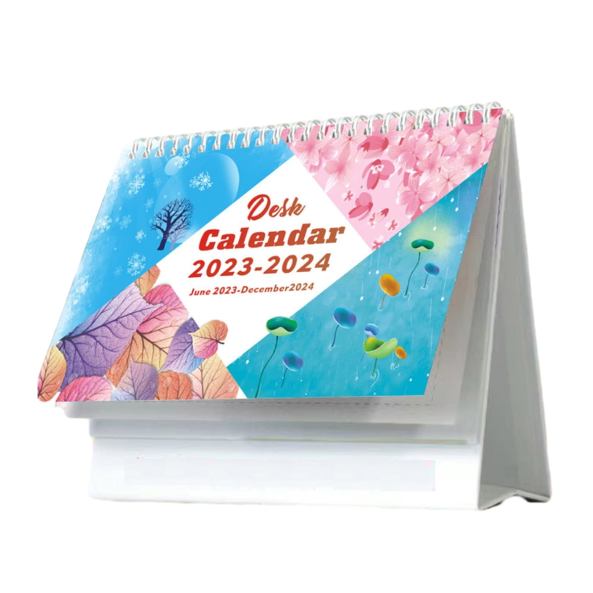 2023-2024 Standing Flip Desk Calendar, Jun. 2023 to Dec. 2024, 8" x 8 ...