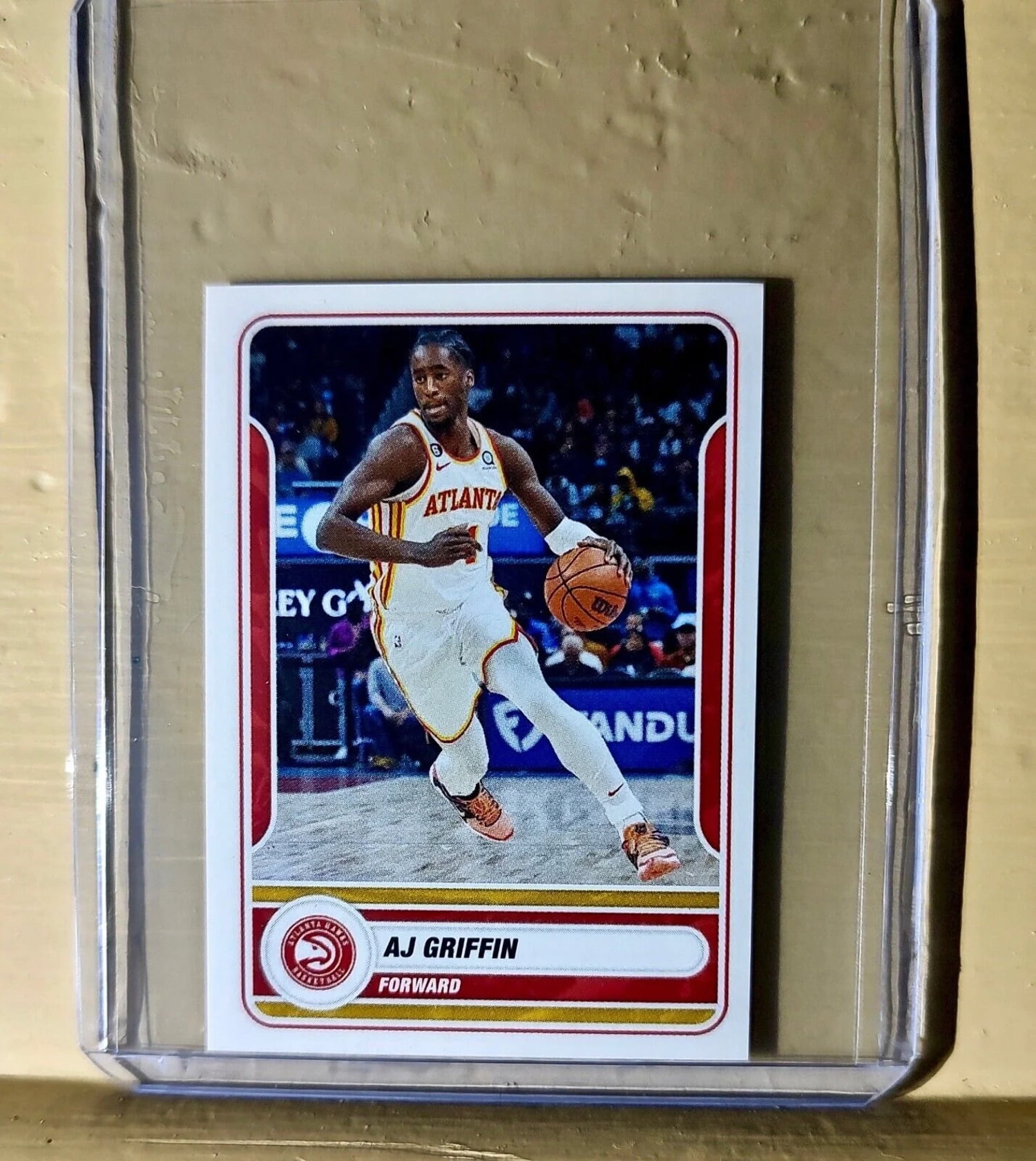 2023-24 AJ Griffin Panini NBA Basketball #108 Sticker Atlanta Hawks ...