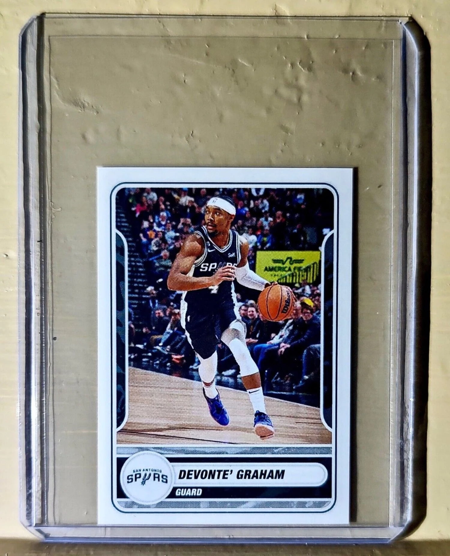 2023-24 Devonte' Graham Panini NBA Basketball #472 Sticker San Antonio ...