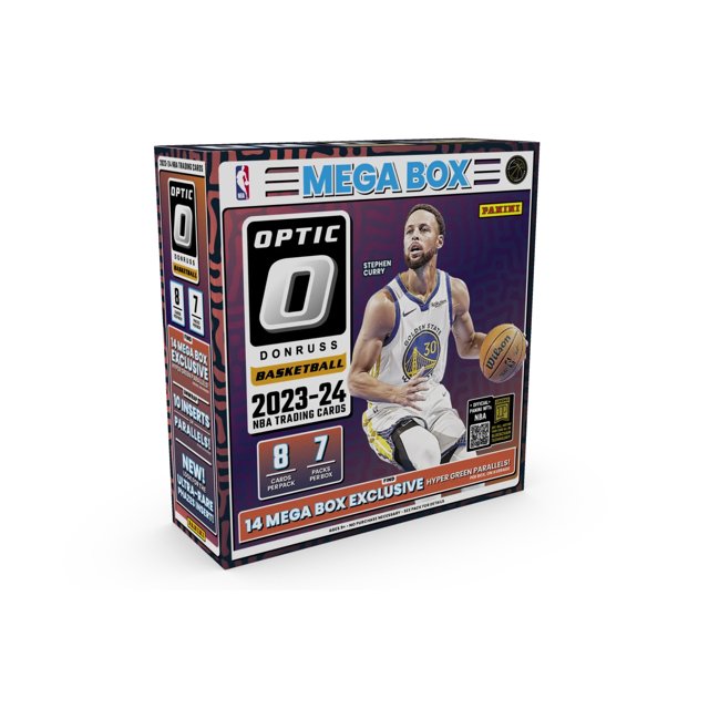 Free Shipping! 2023-24 Donruss Optic Basketball Hobby Mega Box ...