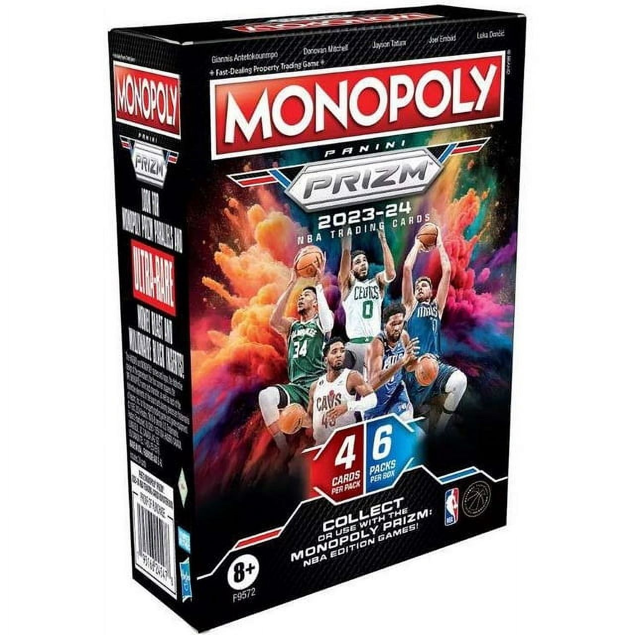 Monopoly Prizm 2023-24 NBA Basketball Trading Cards Booster Box ...