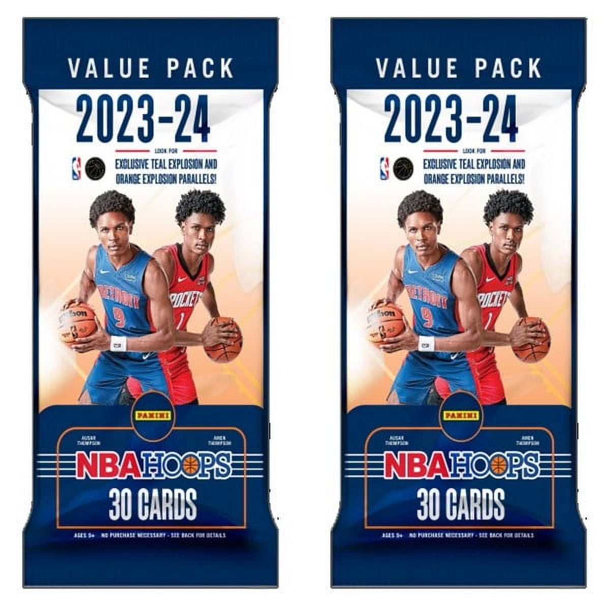 2023-24 NBA® 2-Fat Packs by Panini® - Walmart.com
