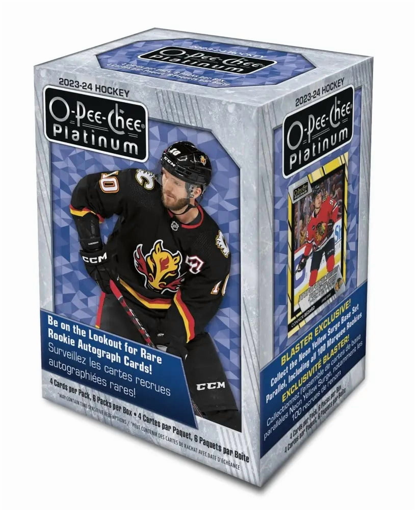 2023-24 O-Pee-Chee Platinum Hockey Cards Blaster - Walmart.com