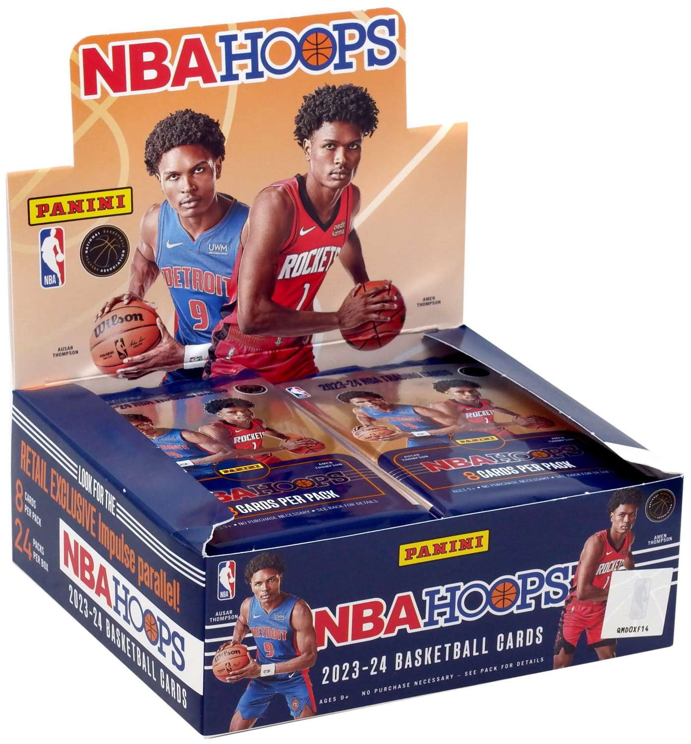 Panini 2023-24 NBA HOOPS Basketball Cards, 24-Pack Retail Box - Walmart.com