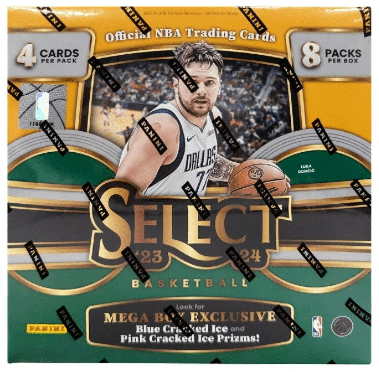 2023-24 Panini NBA Select Basketball Mega Box (Blue Cracked Ice & Pink ...
