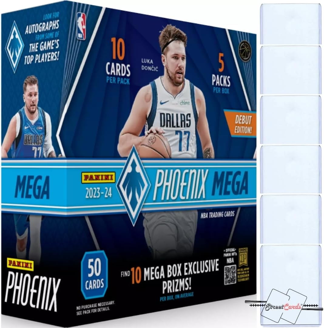 Collectible 2023-24 Panini Phoenix Basketball NBA Mega Box with 50 ...