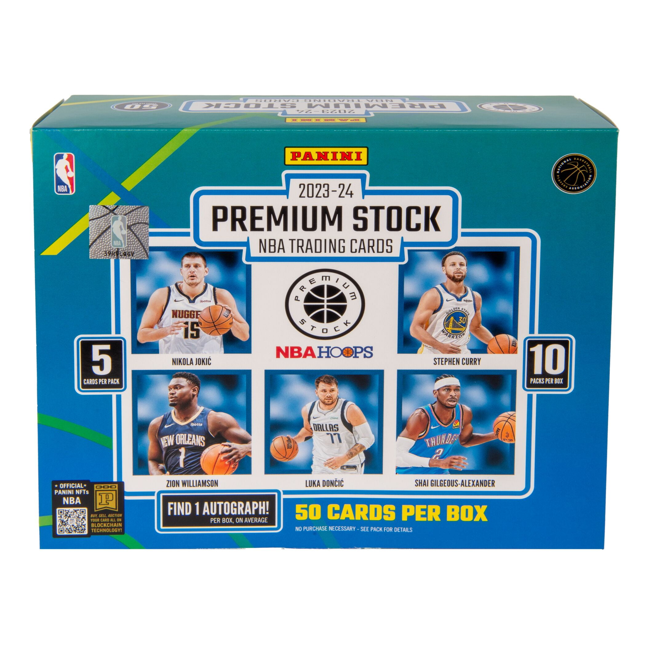 2023-24 Panini Premium Stock Basketball Premium Box - 1 Autograph Per ...