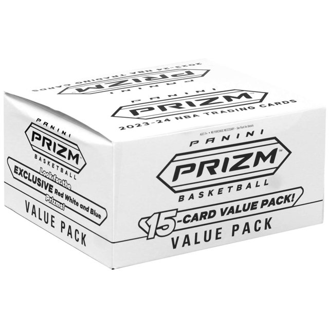 Panini Prizm 2023-24 NBA Basketball Trading Cards - 12pk Fat Pack Box ...