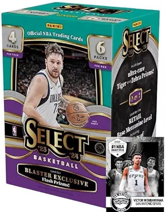 2023-24 Panini SELECT Sealed Basketball Card Box - Possible Victor ...