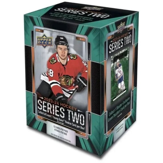 Upper Deck 2023-24 Series 2 Hockey Blaster Box, Young Guns - Walmart.com