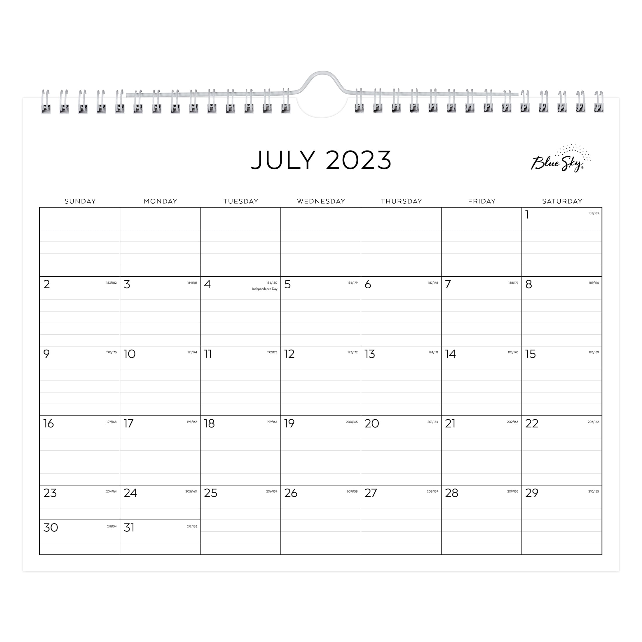 Blue Sky Wall Calendar