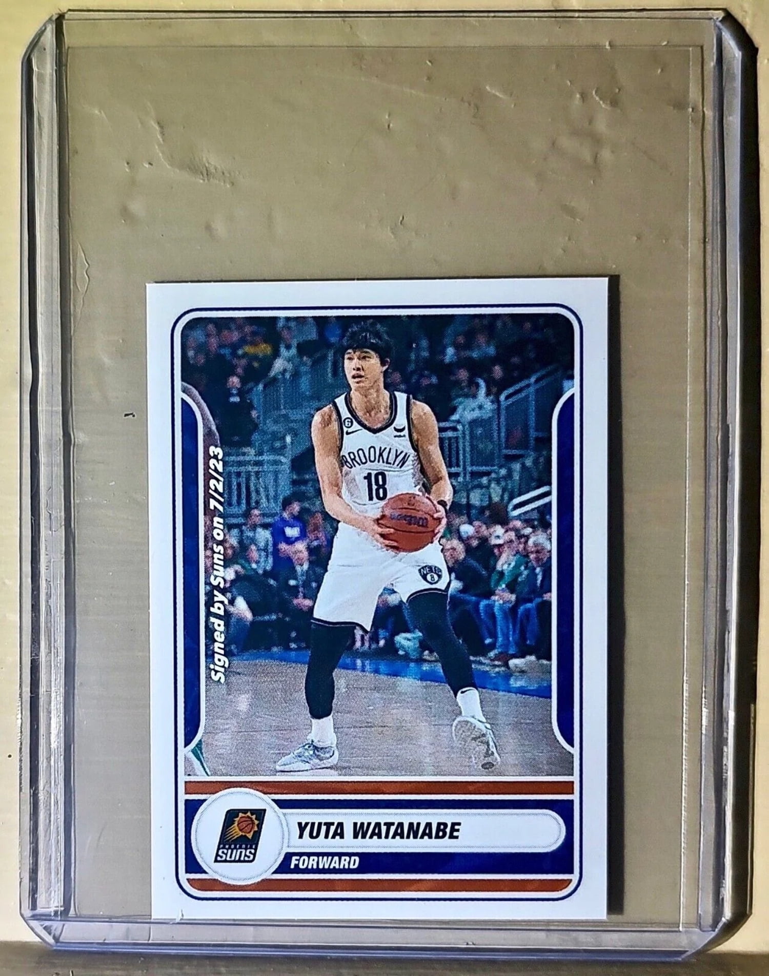 2023-24 Yuta Watanabe Panini NBA Basketball #433 Sticker Phoenix Suns ...