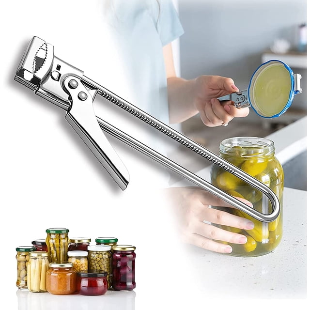 2023 Adjustable Stainless Steel Lid Opener, Easy Twist Jar Opener and ...