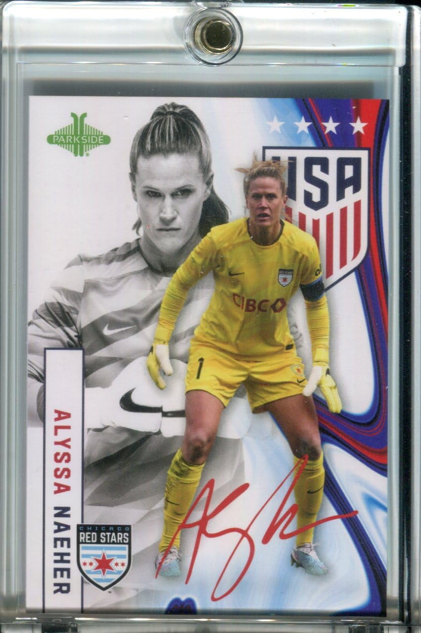 2023 Alyssa Naeher Parkside One Nation One Team USWNT Women's Team USA Soccer Card With Magnetic ...