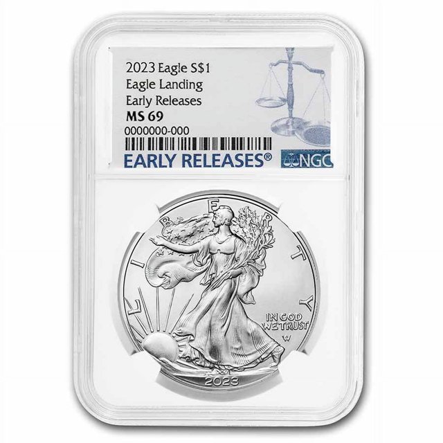 2023 American Silver Eagle MS-69 NGC (Early Release) - Walmart.com