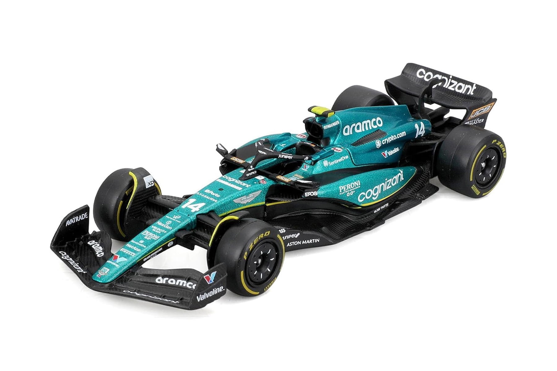2023 Aston Martin AMR23 Sidekick Race Car, #14 Fernando Alonso ...