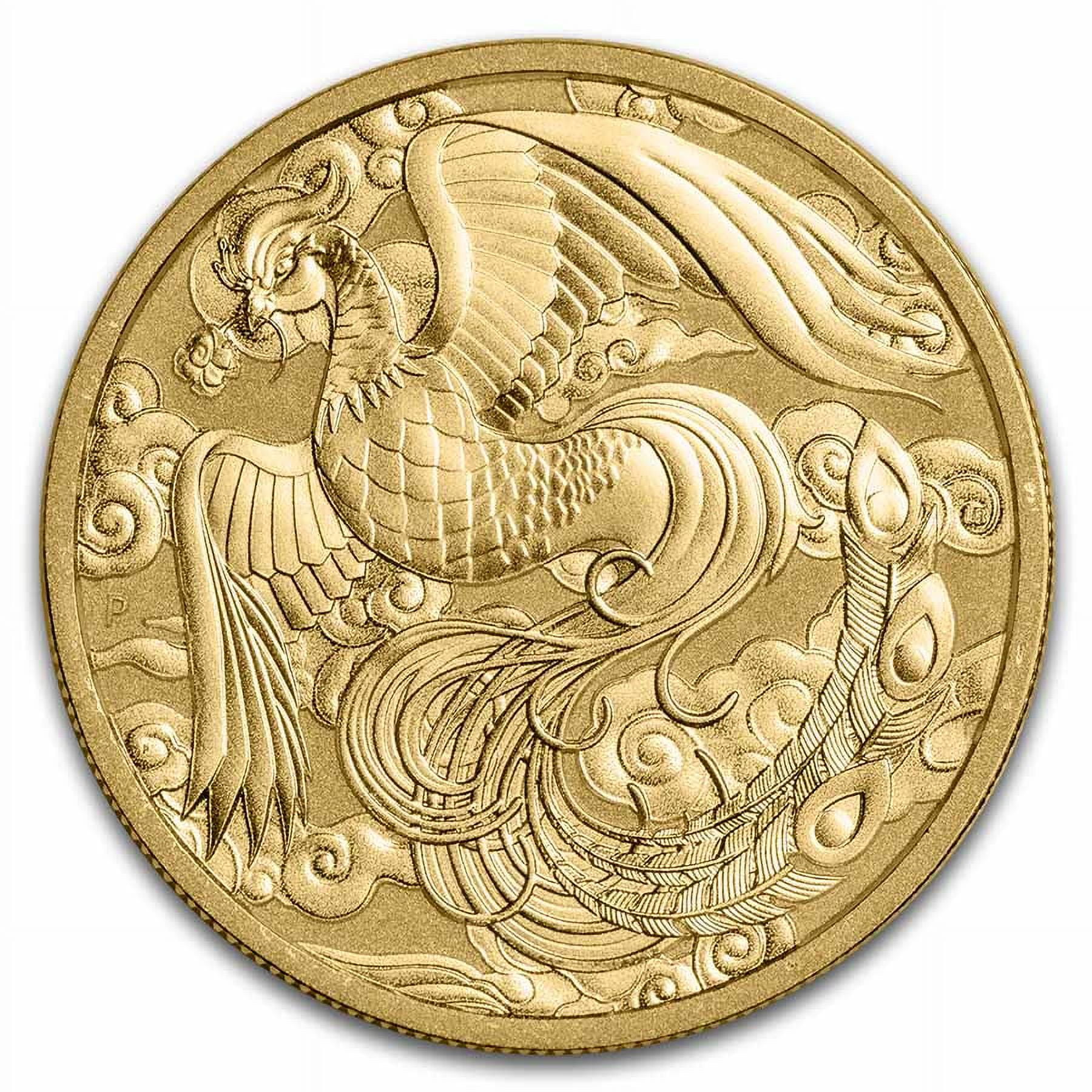 2023 Australia Precious Metals Golden Phoenix BU - 1 oz Gold Chinese ...
