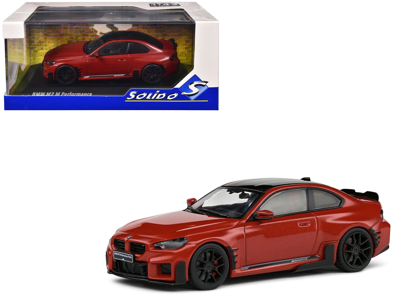 2023 BMW M2 M Performance Toronto Red Metallic with Black Top 1/43 ...