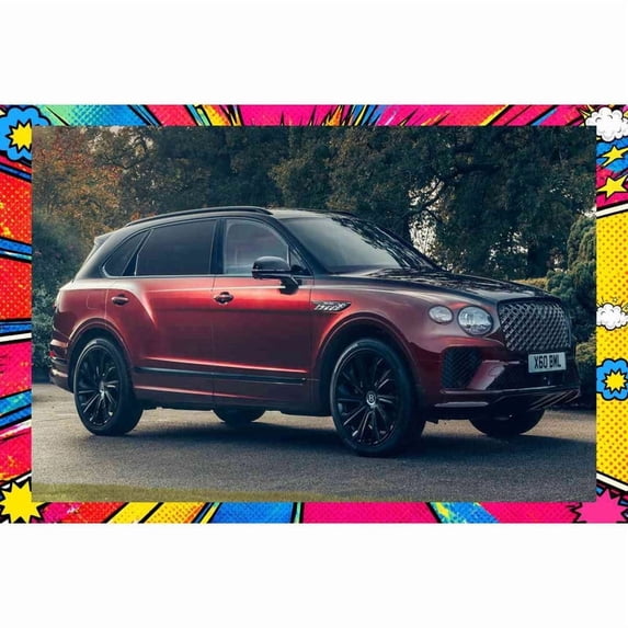 2023 Bentley Bentayga Mulliner EWB - Pop Art Edition | 20x30 Inch ...