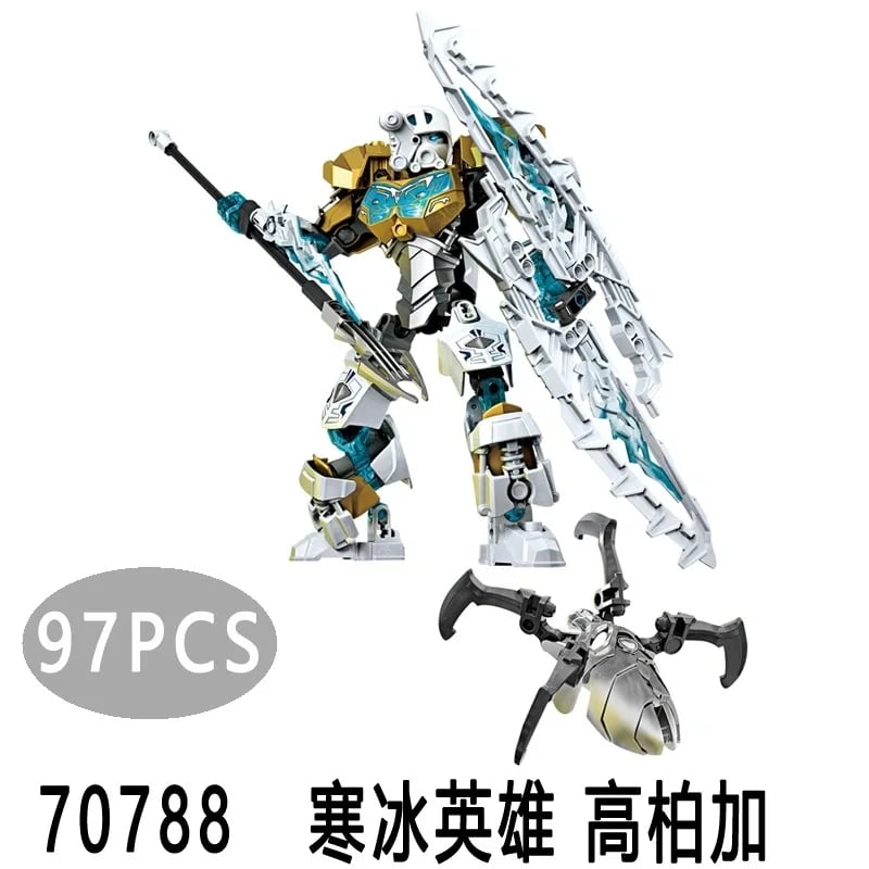 2023 Bionicle Protector Building Blocks Anime Action Figures Soldier ...