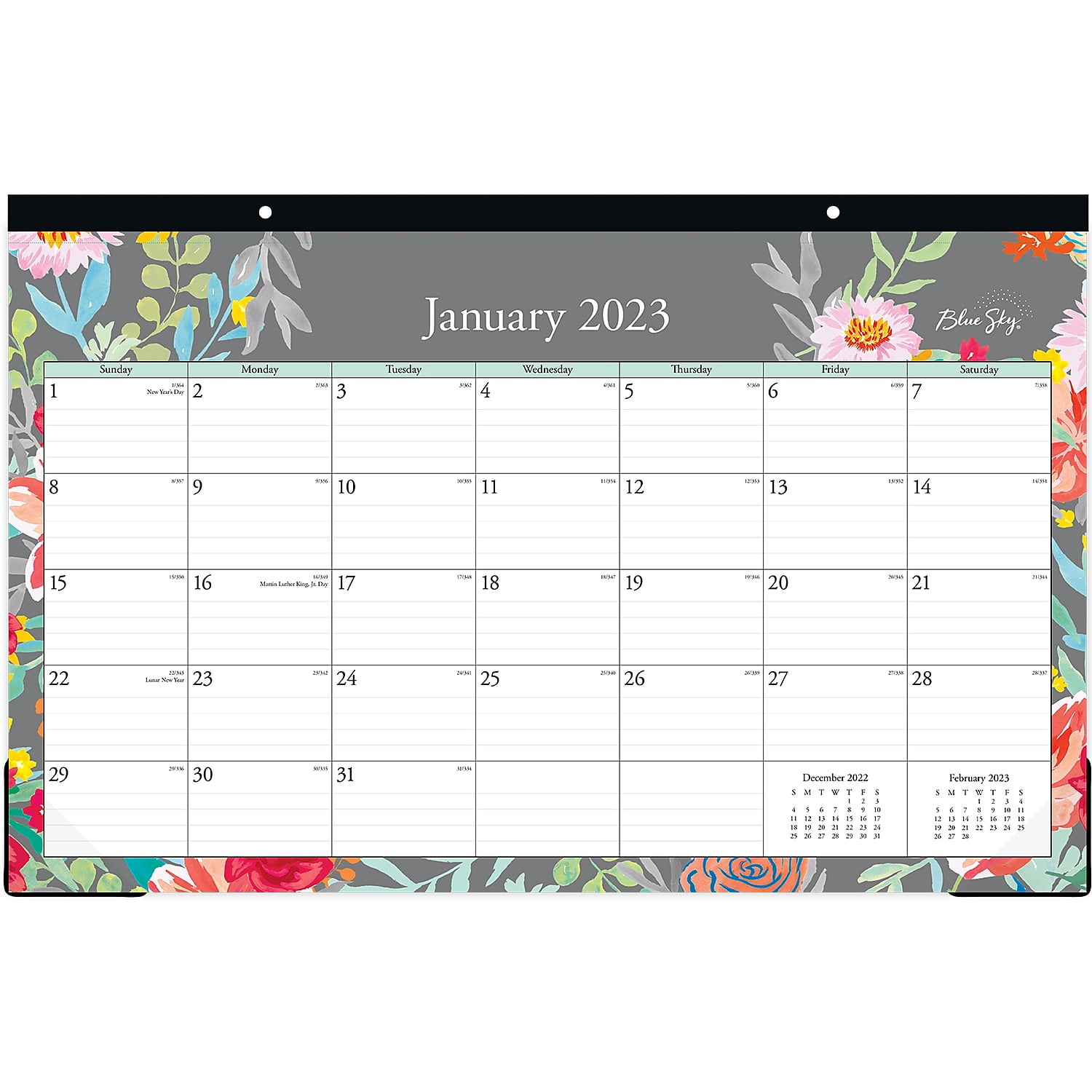2023 Blue Sky Sophie 11" x 17" Monthly Desk Pad Calendar (140089-23 ...