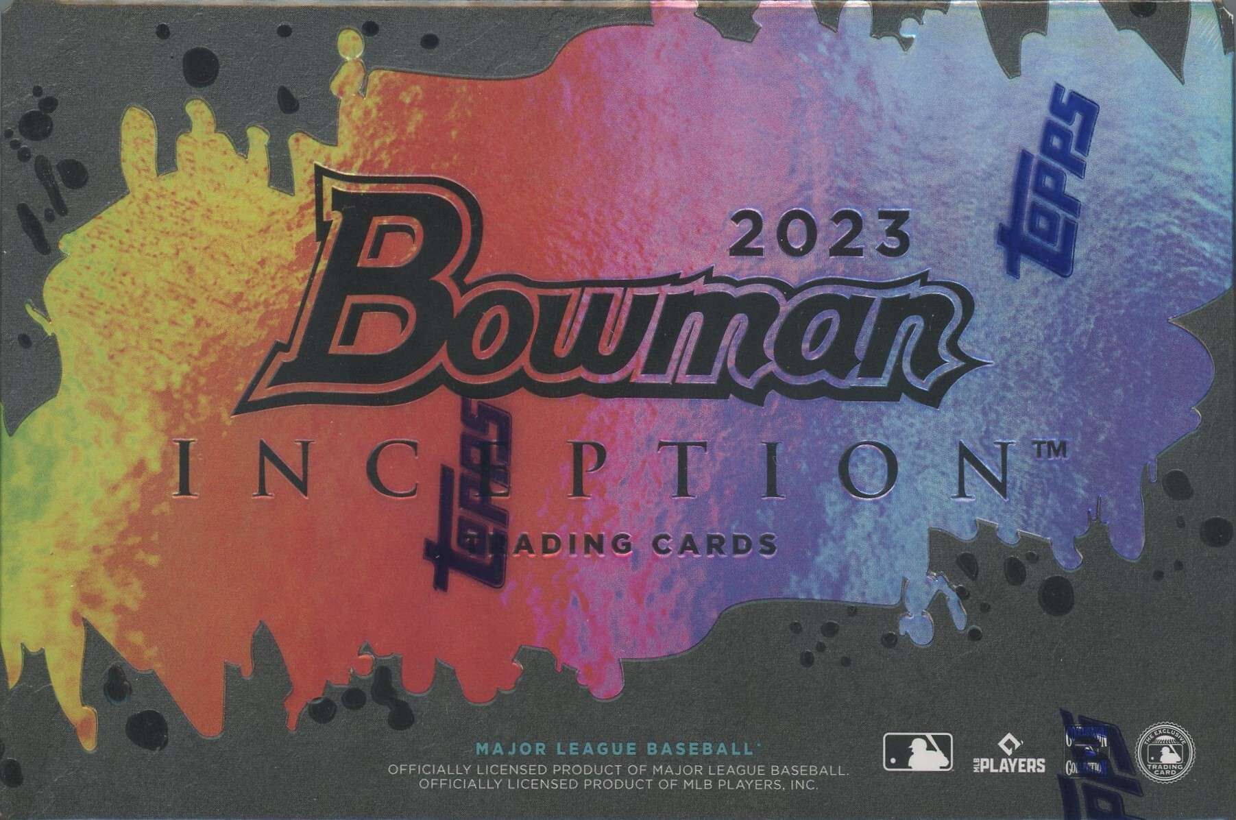 2023 Bowman Inception Premium Baseball Hobby Box with 2 Autographs ...