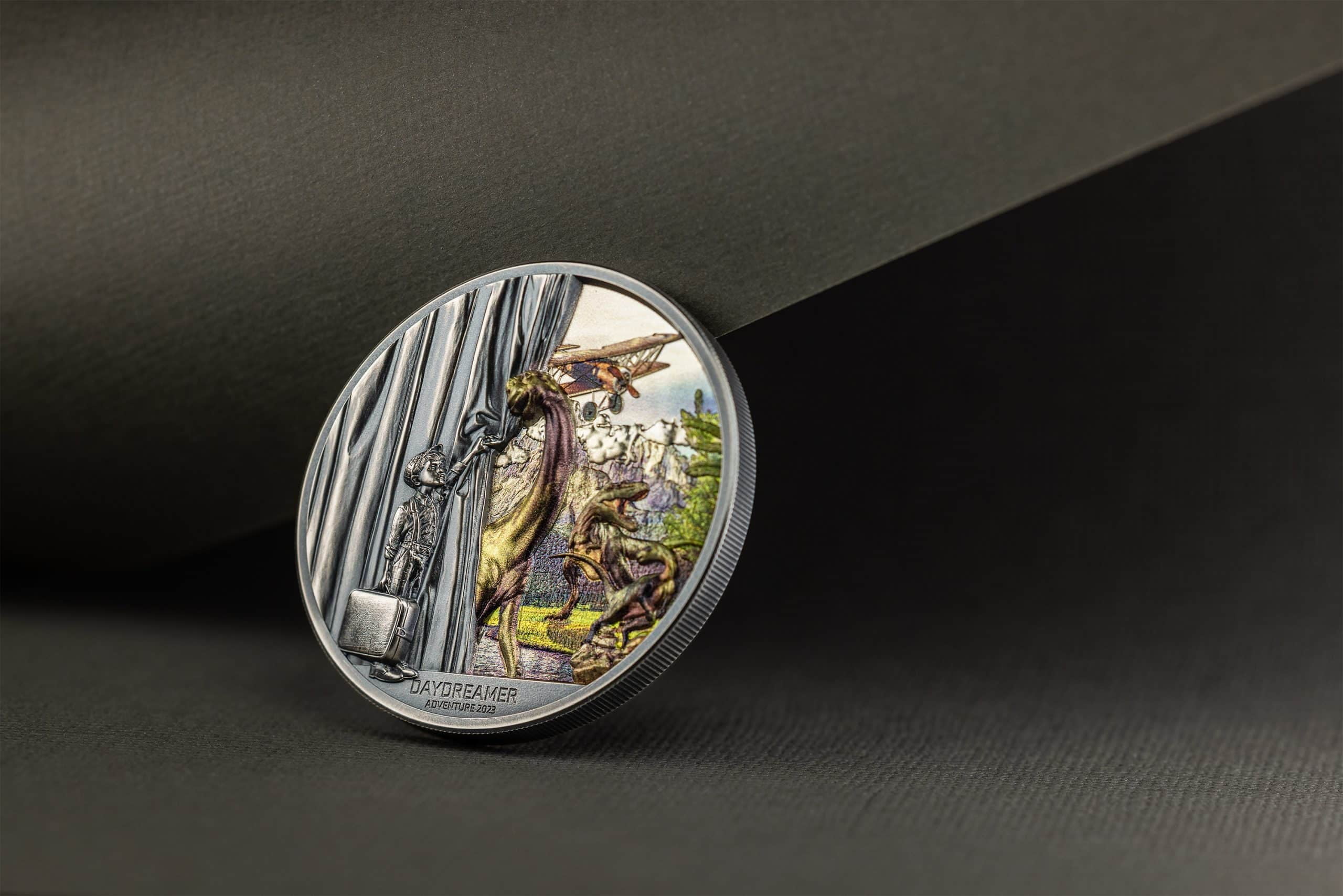 2023 CIT Daydreamer 2 oz Ultra High Relief Colorized Antique Silver ...