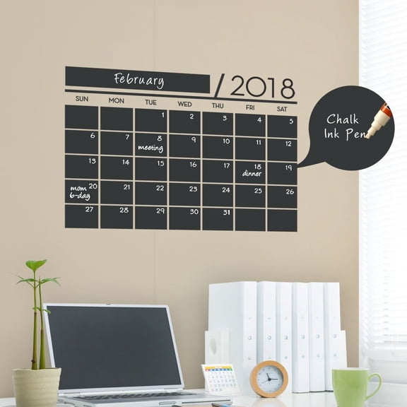 Chalkboard Calendar