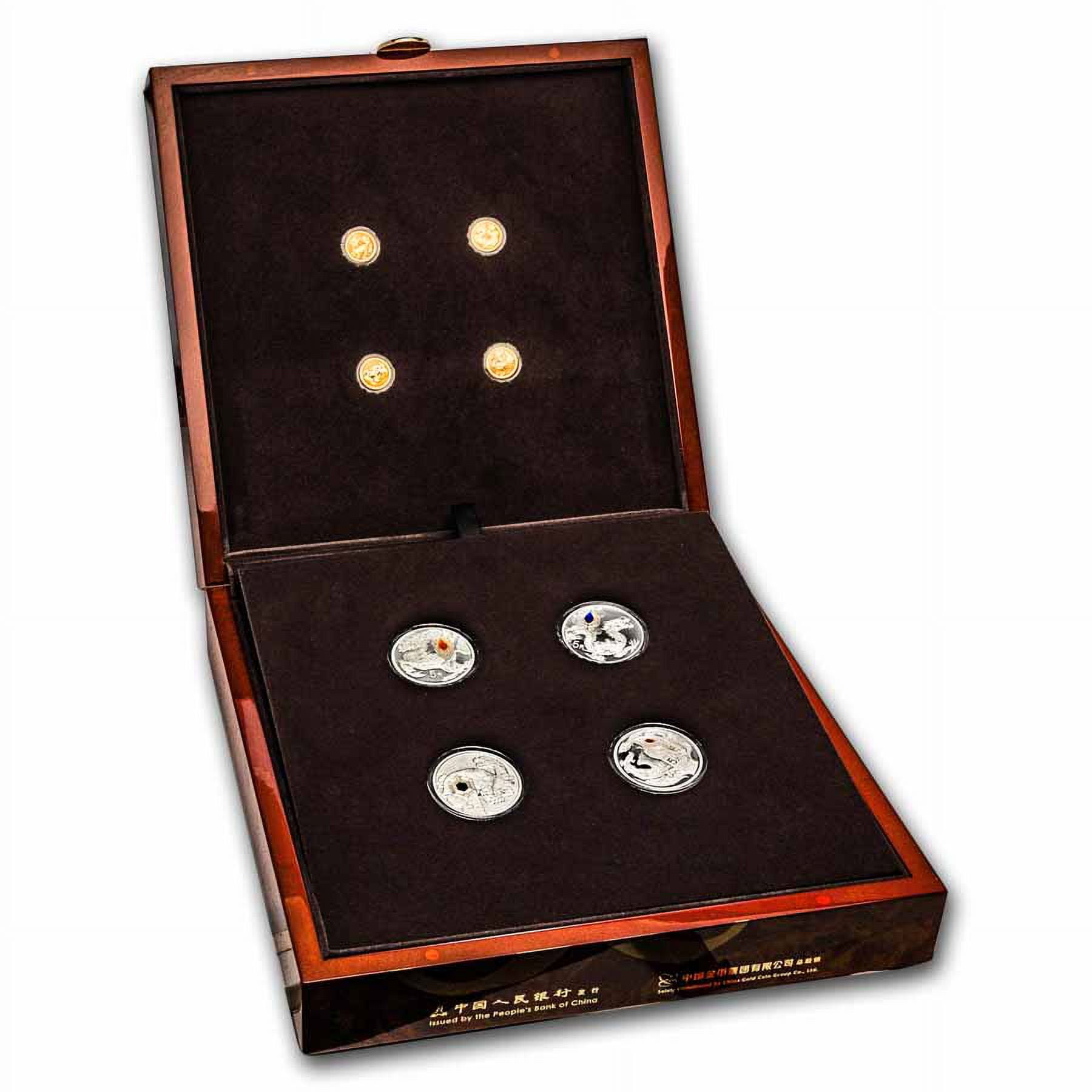 2023 Certified Precious Metals - China Chinese Auspicious Animals 8 ...