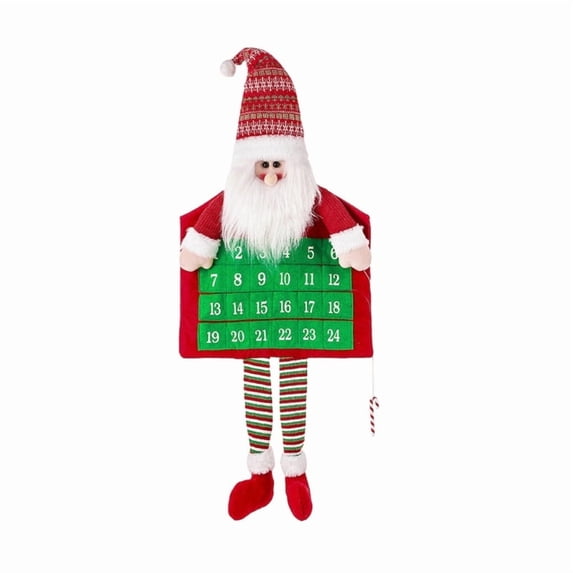 2023 Christmas Countdown Calendar Nonwoven Fabric Party Holiday Hanging ...