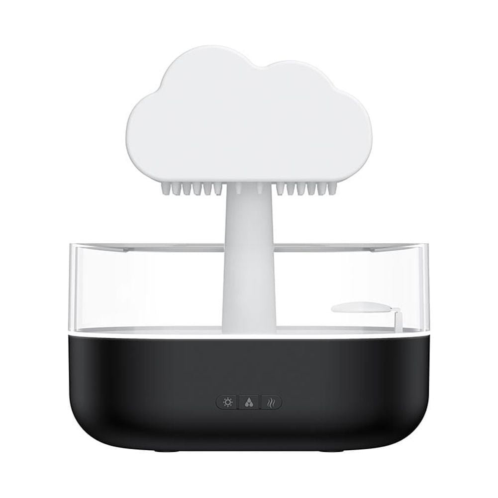2023 Cloud And Raindrop Humidifier Night Light Multicolor 7 Color ...