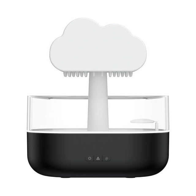 2023 Cloud And Raindrop Humidifier Night Light Multicolor 7 Color ...